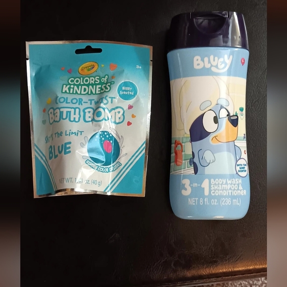 Bluey | Bath, Skin & Hair | Bluey 3 N Body Wash And Shampoo Conditioner ...